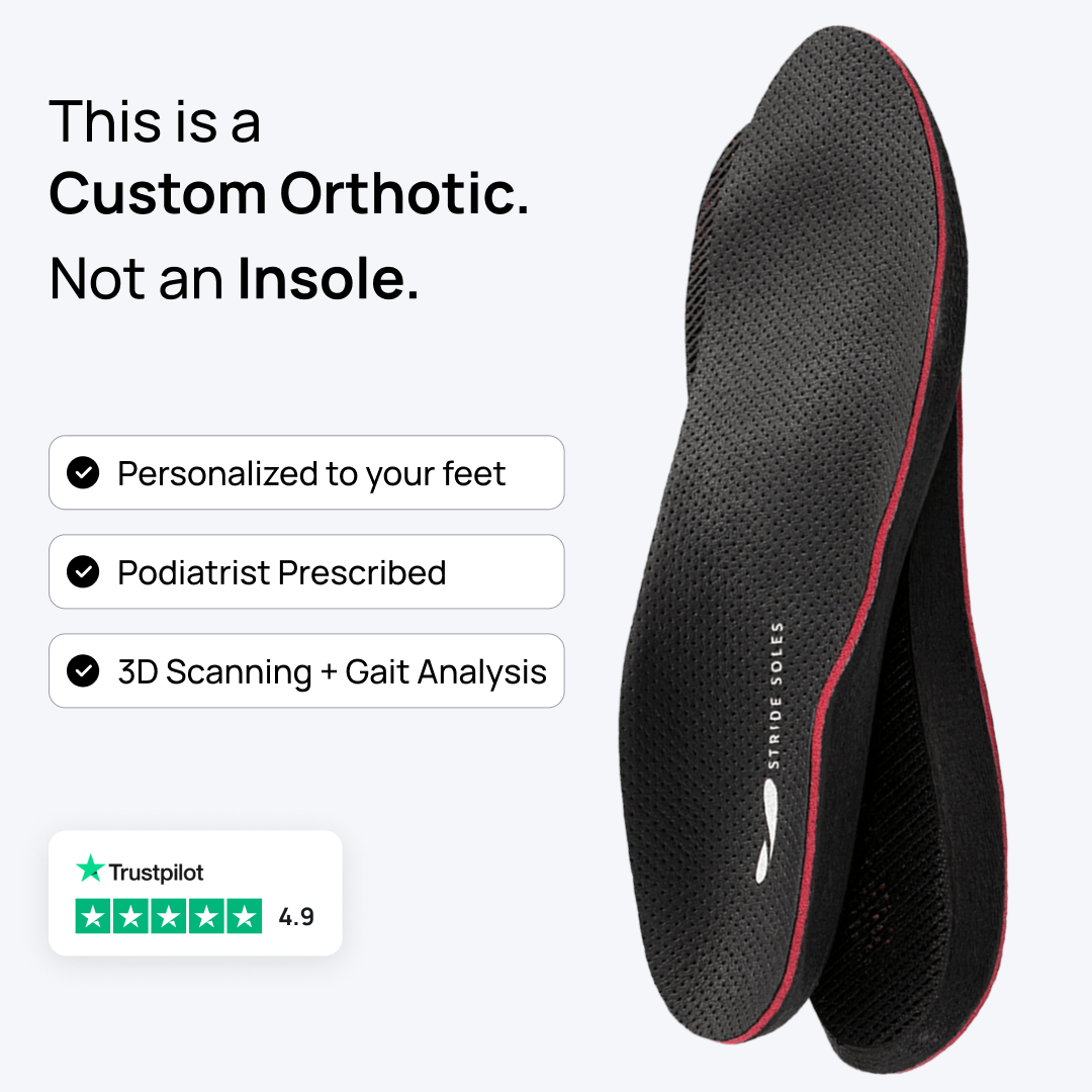 Custom Orthotics for Plantar Fasciitis – Stride