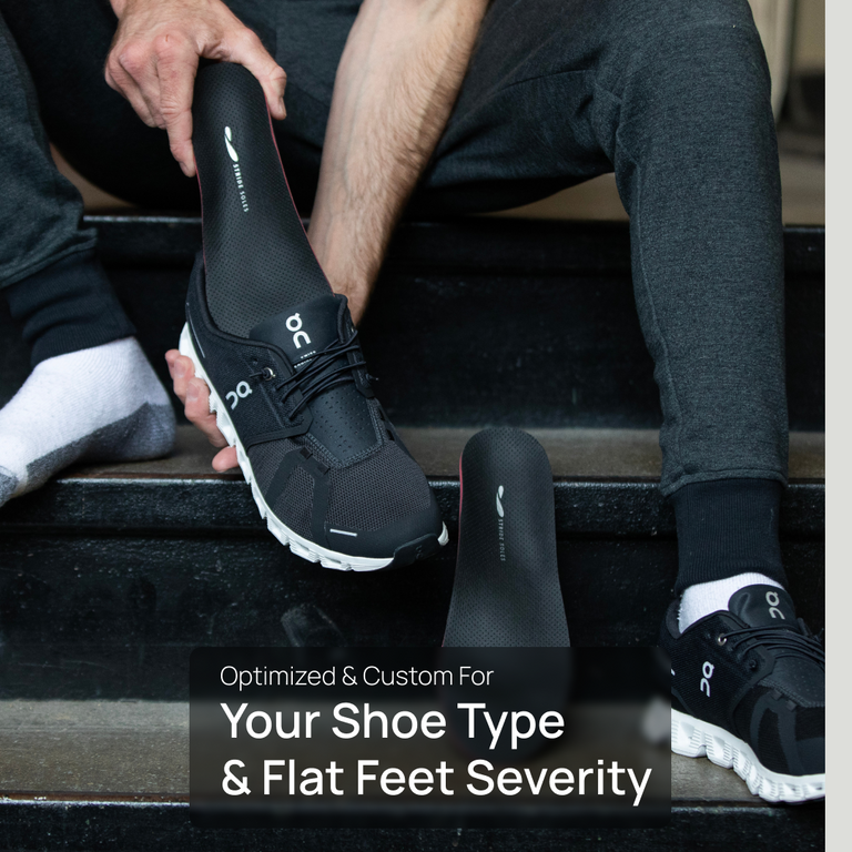 Custom Orthotics for Flat Feet | Stridesoles Insoles